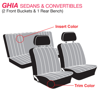 Ghia Seat Covers